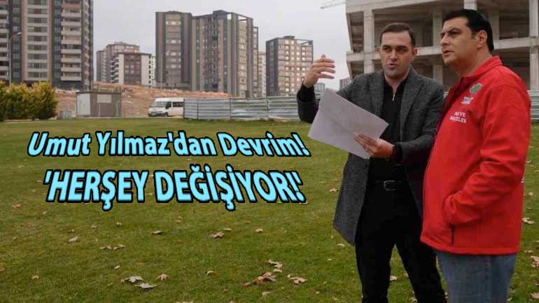 Umut Yılmaz'dan Devrim: 'HERŞEY DEĞİŞİYOR!'