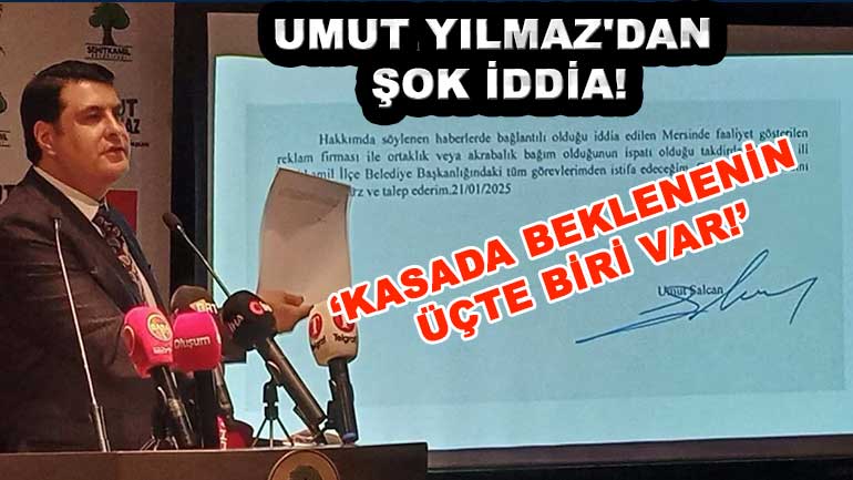 Umut Yılmaz'dan Şok İddia: 'Kasada Beklenenin Üçte Biri Var!'
